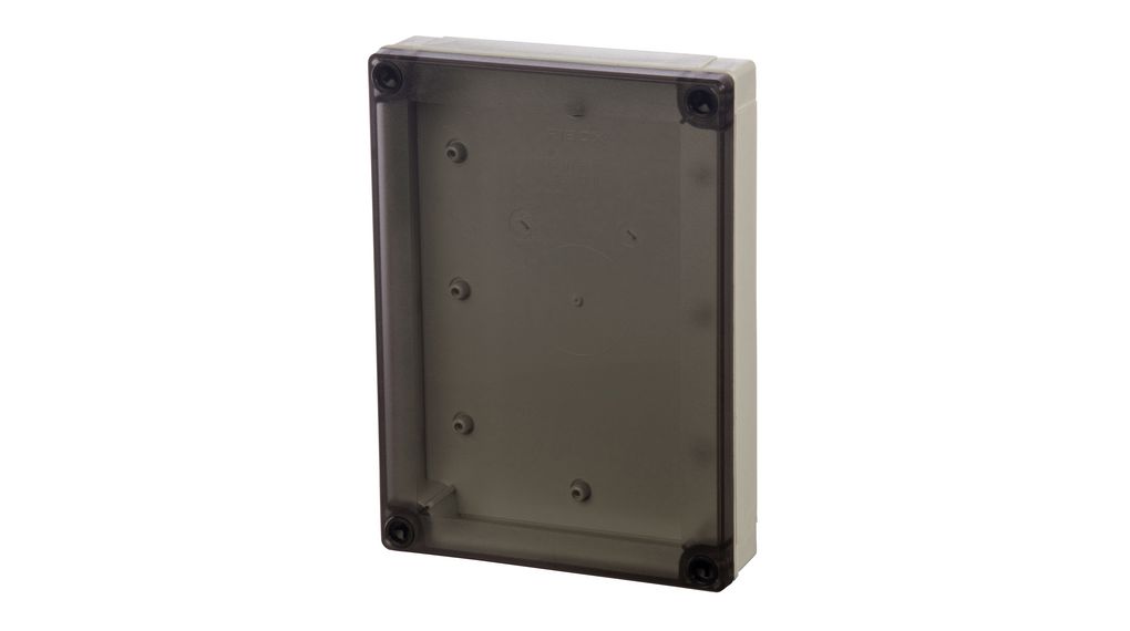6012913 | Fibox Plastic Enclosure MNX 130x35x180mm Grey Polycarbonate ...