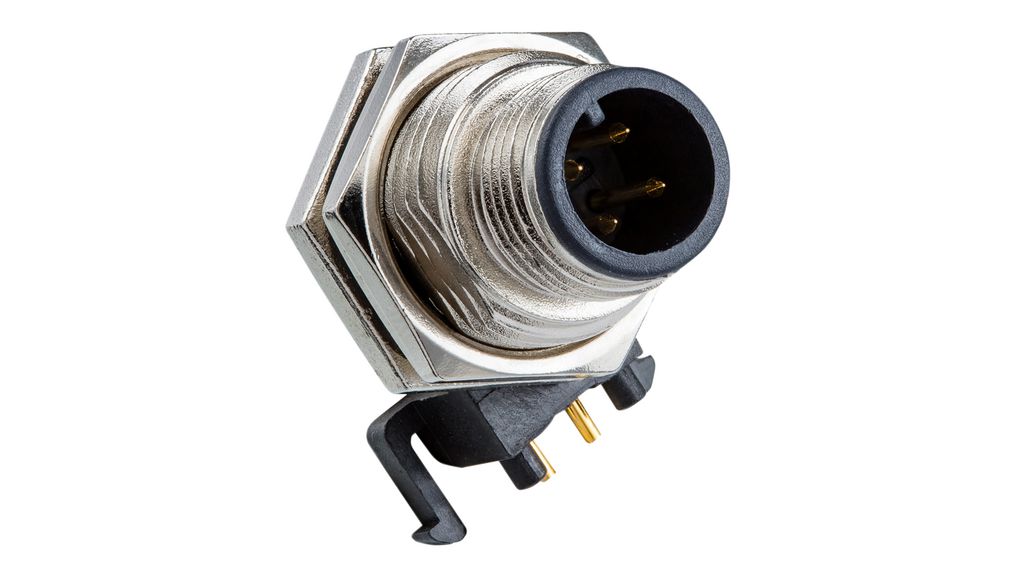 M12A-04PMMR-SF7003 | Amphenol LTW Rundsteckverbinder, M12, Stecker ...