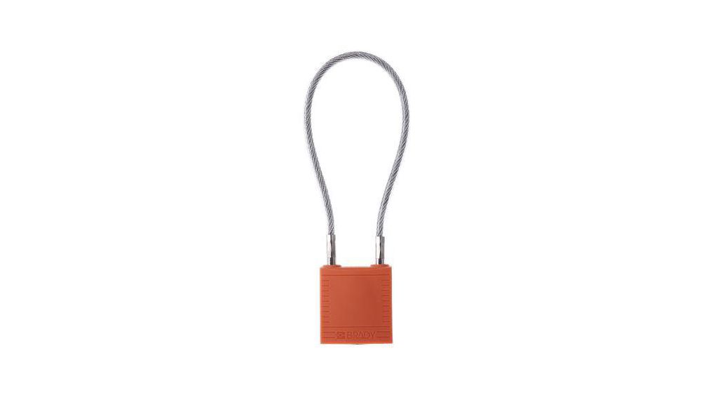 195937 | Brady Orange 1-Lock Glass Fibre Reinforced Plastic Safety ...