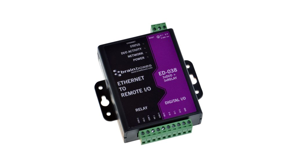 ED-038 | Brainboxes I/O Module 3DI 3DO 30V | Distrelec Germany