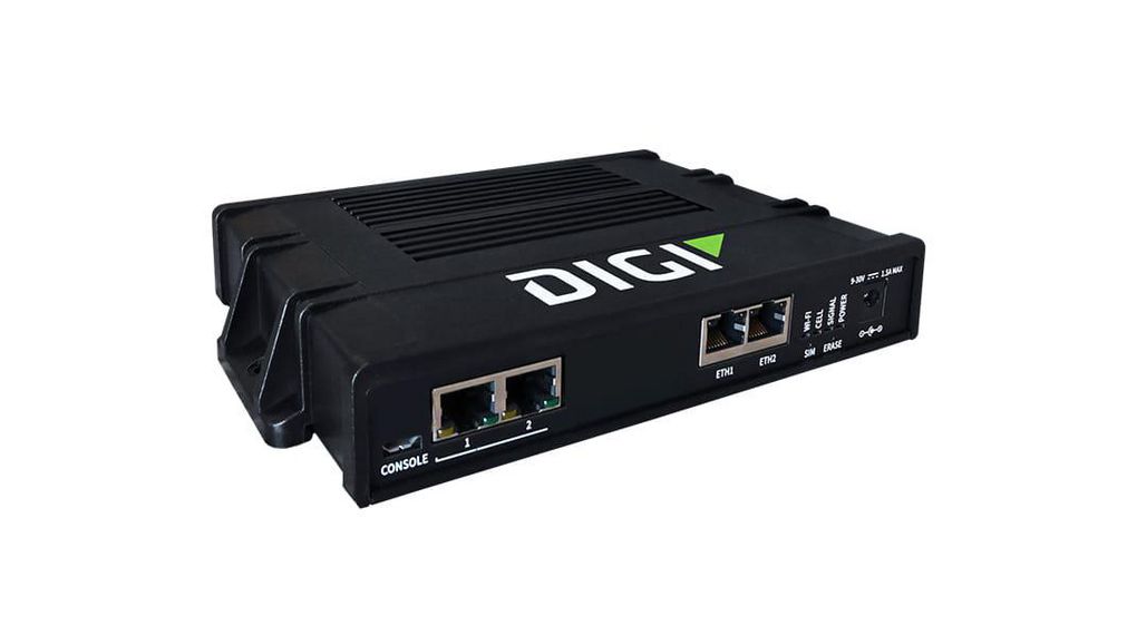 EZ02-CAG4-GLB | Digi Serial Device Server with LTE, 1Gbps, Serial Ports ...