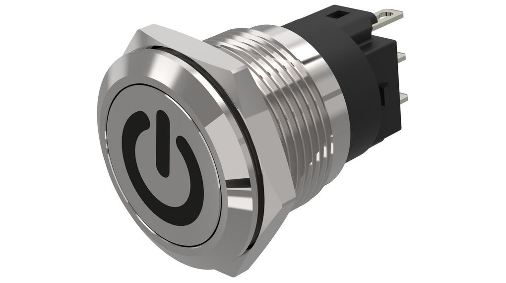 82-5151.1000.B002 | EAO Pushbutton Switch, 1CO, Momentary Function ...