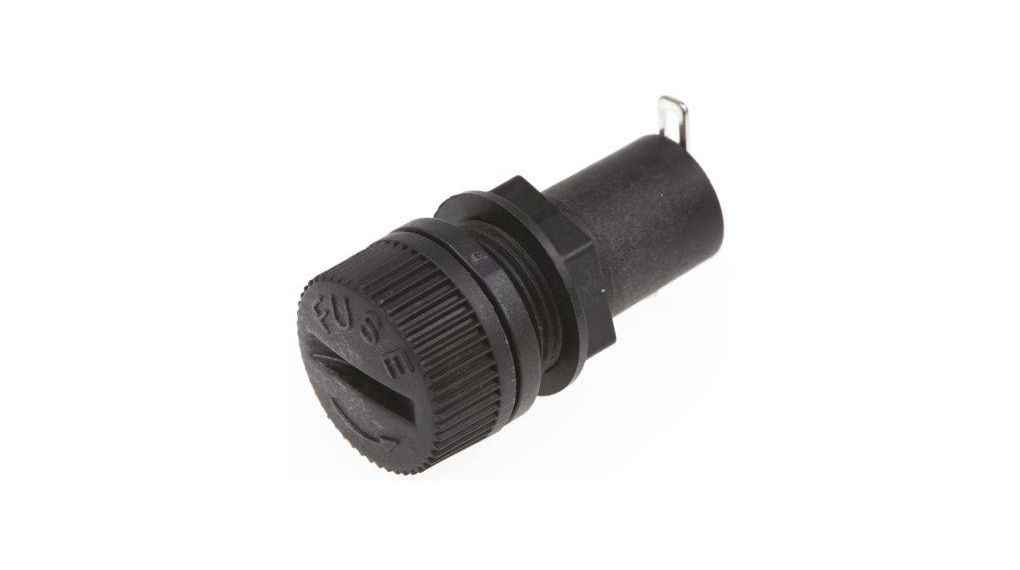 HTC-30M | Eaton 6.3A Panel Mount Fuse Holder for 5 x 20mm Fuse, 250V ac ...