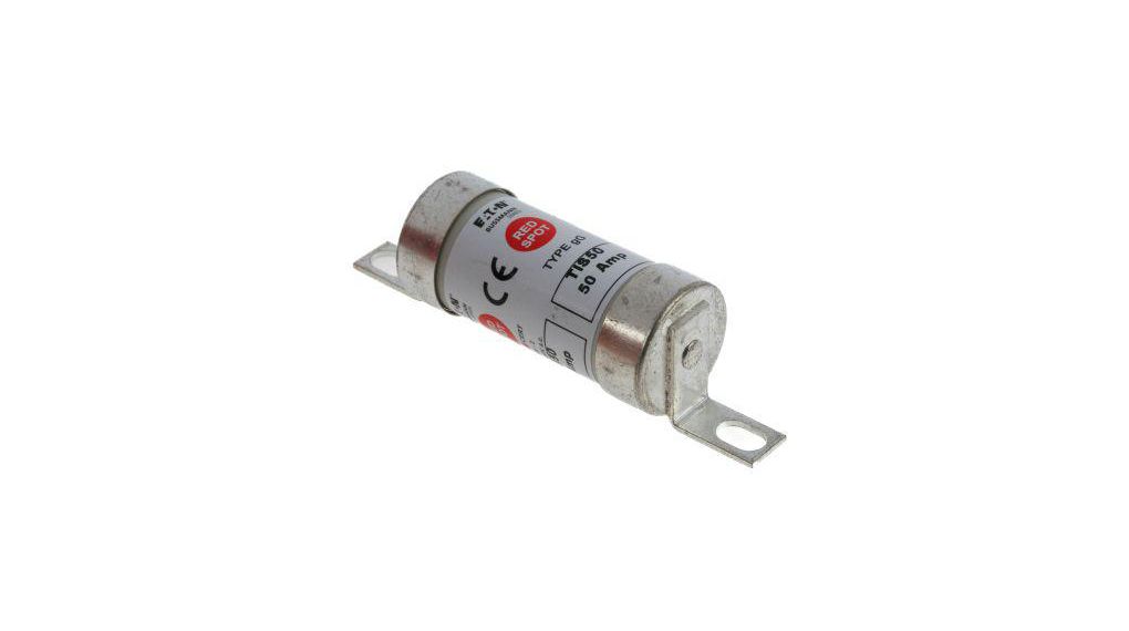 TIS50 | Eaton 50A British Standard Fuse, A3, 660V ac, 73mm | Elfa ...