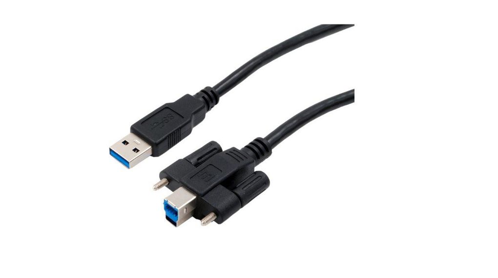 EX-K1581V | Exsys Kabel mit Rändelschrauben, USB A-Stecker - USB B ...