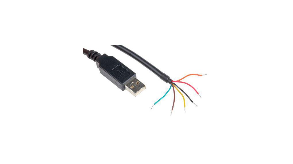 TTL-232R-3V3-WE | FTDI 3.3 V TTL Wire End USB to UART Cable - TTL-232R ... TTL-232R-3V3-WE | FTDI 3.3 V TTL Wire End USB to UART Cable - TTL-232R ...