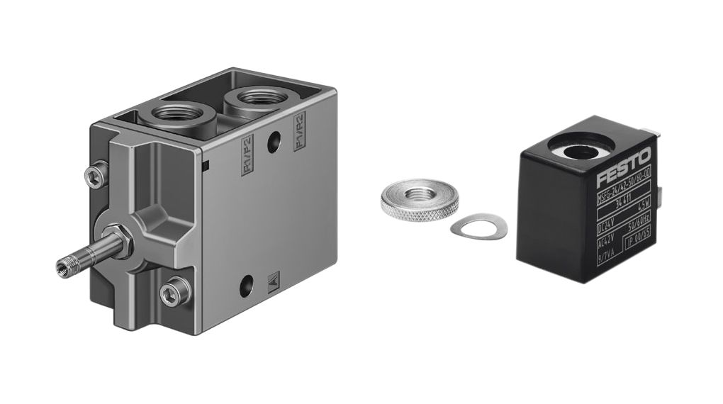 MSFG24/4250/60OD + MFH31/2 | Festo Solenoid Valve + Solenoid Coil ...