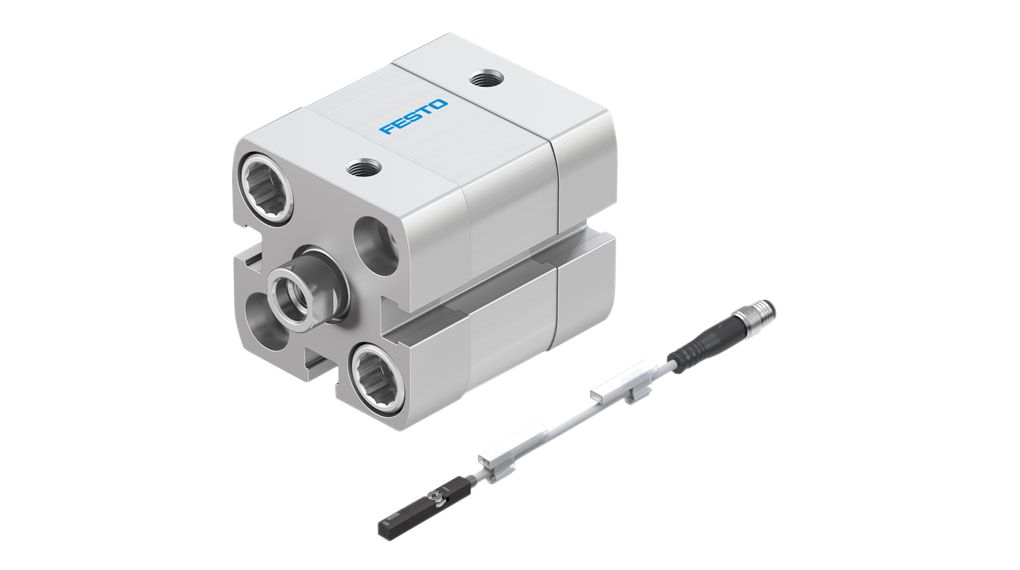 SME8MDS24VK0,3M8D + ADN205IPA | Festo Compact ISO Cylinder + Magnetic ...
