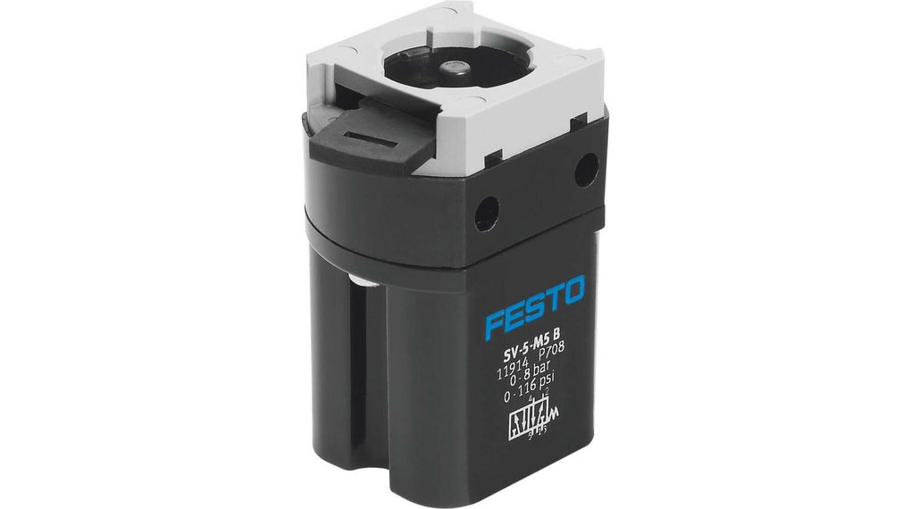 SV-5-M5-B | Festo 5/2, Monostable Pneumatic Manual Control Valve SV ...