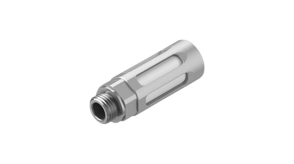 U-1/4-B | Festo Silencer, Aluminium Housing, Compressed Air, G1/4, Male ...