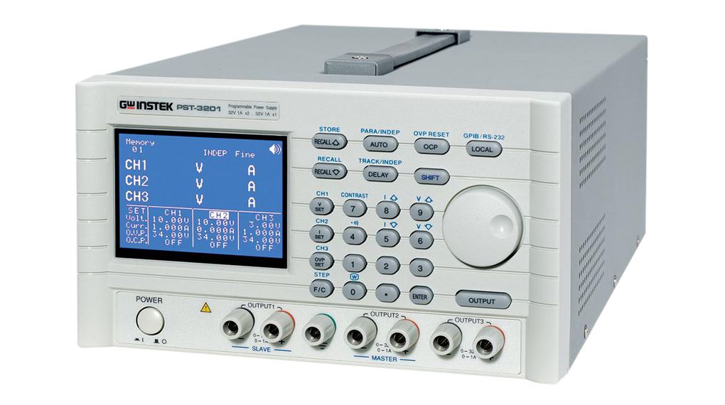 PST-3201 | GW Instek Alimentation DC linéaire Programmable 32V 1A 96W ...