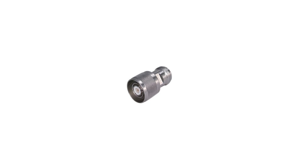33_BNC-N-Q50-4/133_NE | Huber+Suhner RF Adapter, Straight, BNC Plug - N ...
