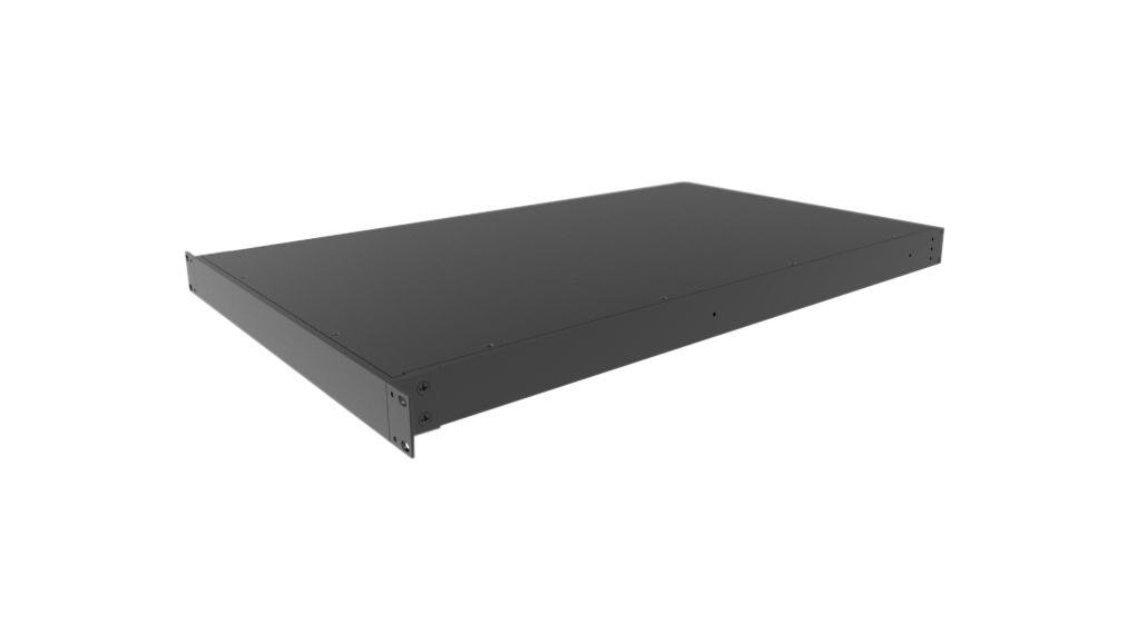 RM1U1928SBK | Hammond 19 Desktop Enclosure, Rack Mount, 1U, Aluminium ...