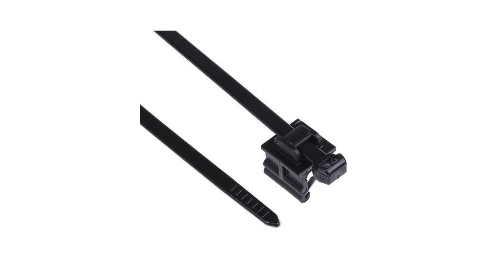156-04602 T50ROSEC19-PA66HS/PA66HIRHS-BK | HellermannTyton Cable Tie ...