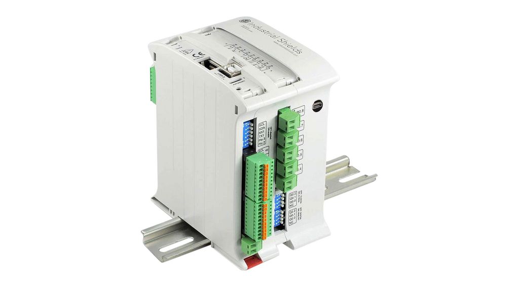 007001000100 | Industrial Shields Programmable Logic Controller 4AI 2DI ...