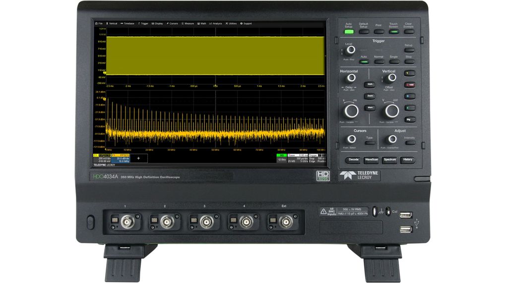 HDO4034A + CAL | Teledyne LeCroy Oscilloscope HDO4000A DSO 4x 350MHz ...