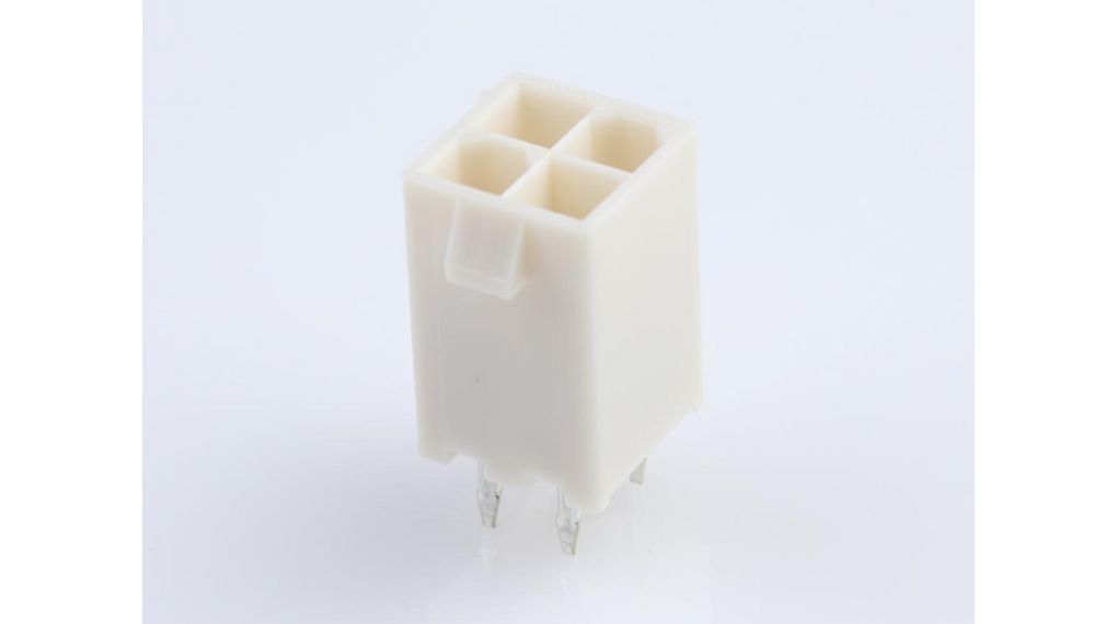 39-31-0040 | Molex Mini-Fit Jr. Vertical Header 4.20mm Pitch Dual Row 4 ...