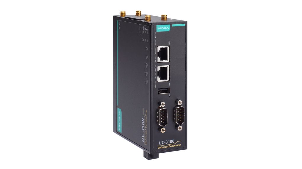 UC-3121-T-EU-LX | Moxa RISC Wireless Embedded DIN-Rail Computer 1GHz ...