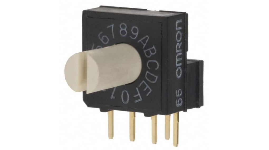 A6RV2014C | Omron Electronic Components Rotary Coded Switch, 16 ...