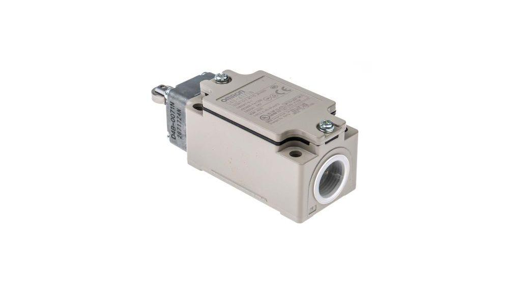 D4B-4171N | Omron Industrial Automation D4B-N Series Roller Plunger Interlock Switch, NO/NC ...