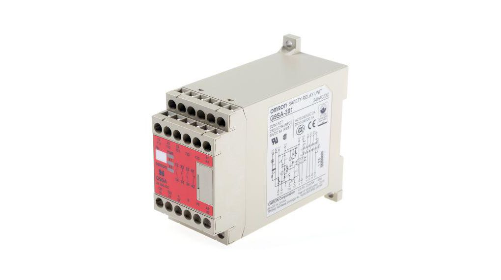 G9SA-301 24AC/DC | Omron Industrial Automation Single/Dual-Channel ...