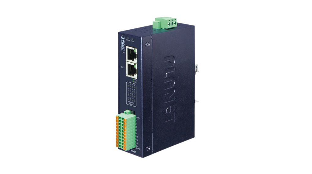 IECS-1116-DI | Planet Remote I/O Module, EtherCAT 16DI 48V | Distrelec ...