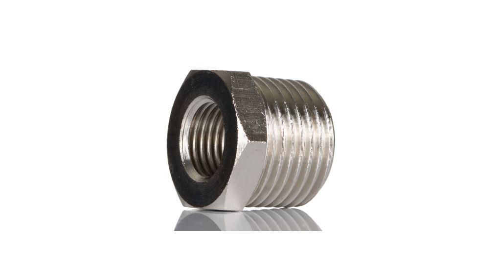 2530-1/2-1/4 | SMC Straight Threaded Adaptor, R 1/2 Male to R 1/4 ...