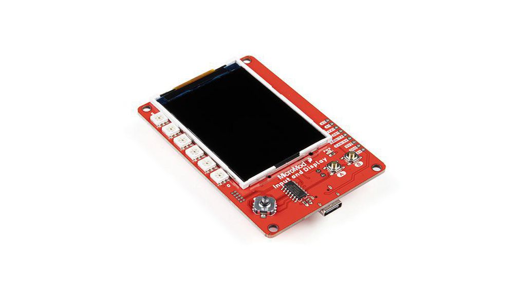DEV-16985 | SparkFun Electronics MicroMod Input and Display Carrier ...