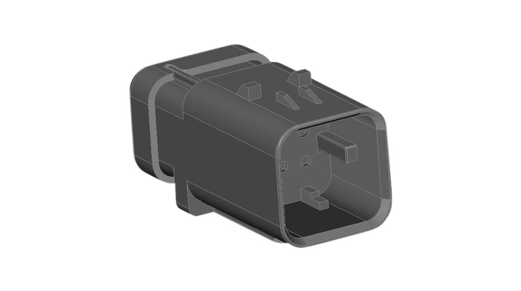 776537-1 | TE Connectivity - AMP Boîtier, rouge, Prise femelle, Pôles ...