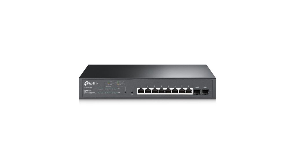 TL-SG2210MP | TP-Link PoE-Switch, Managed, 1Gbps, 150W, RJ45-Anschlüsse ...