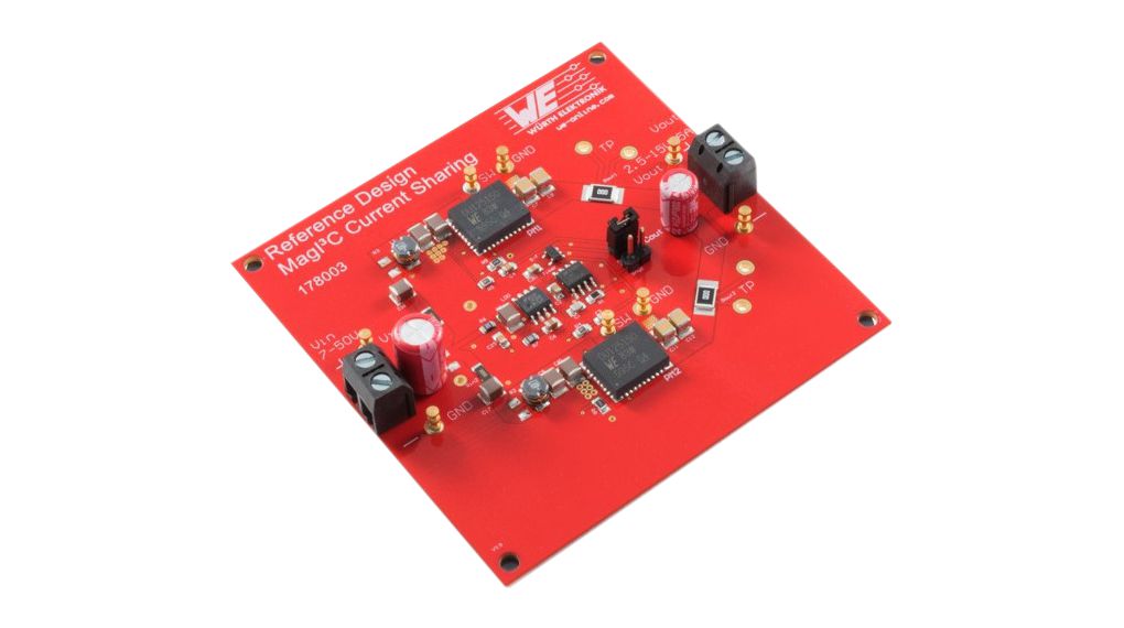178003 | Würth Elektronik MagI³C Reference Design Current Sharing Board ...