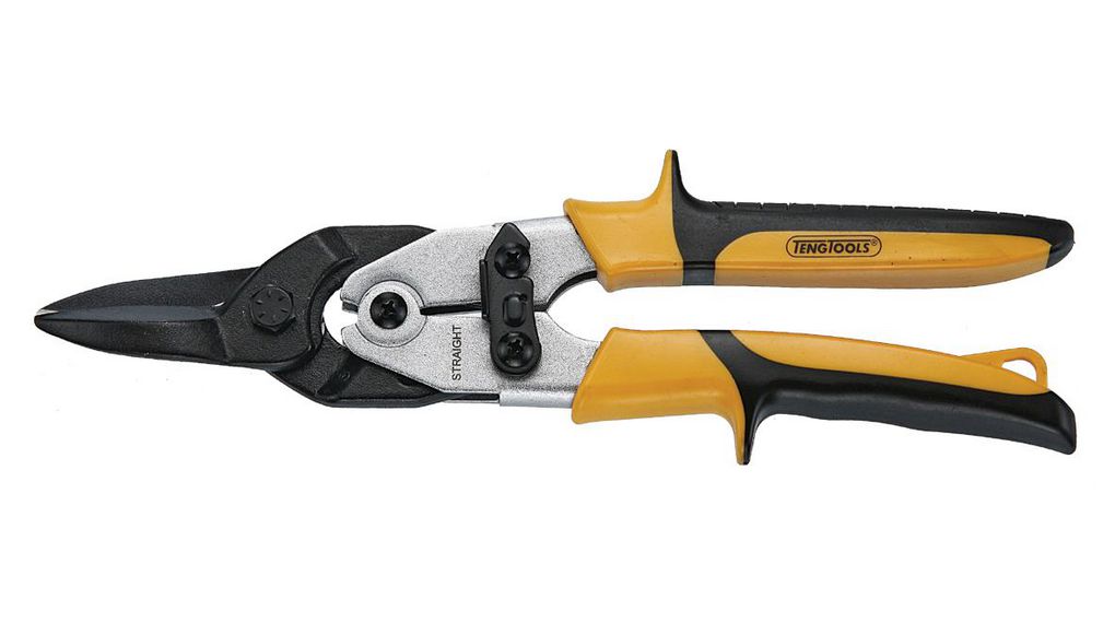 490 | Teng Tools 250 mm Straight Tin Snip for Stainless Steel, Steel ...