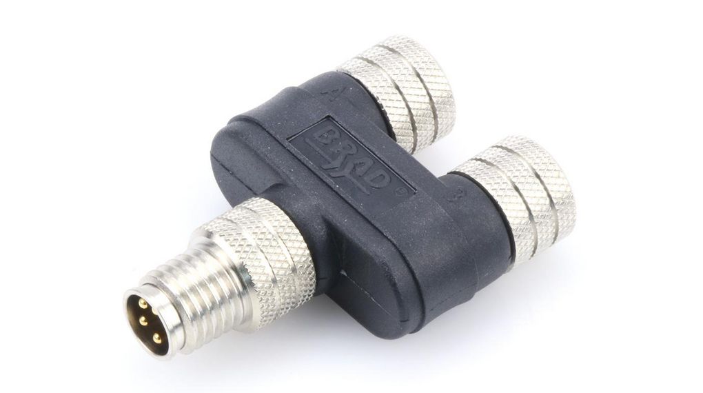 1200890033 | Molex Industrial Circular Connector, 4 Contacts, Threaded ...