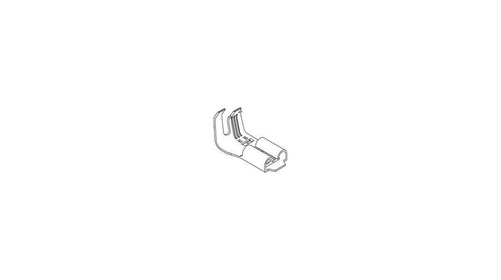 35718-1210 | Molex 35718 Silver Uninsulated Female Quick Disconnect ...