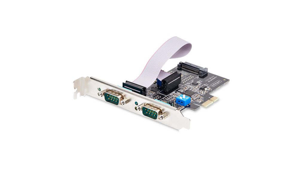 2S232422485-PC-CARD | StarTech.com 2 Port PCIe RS232, RS422, RS485 ...