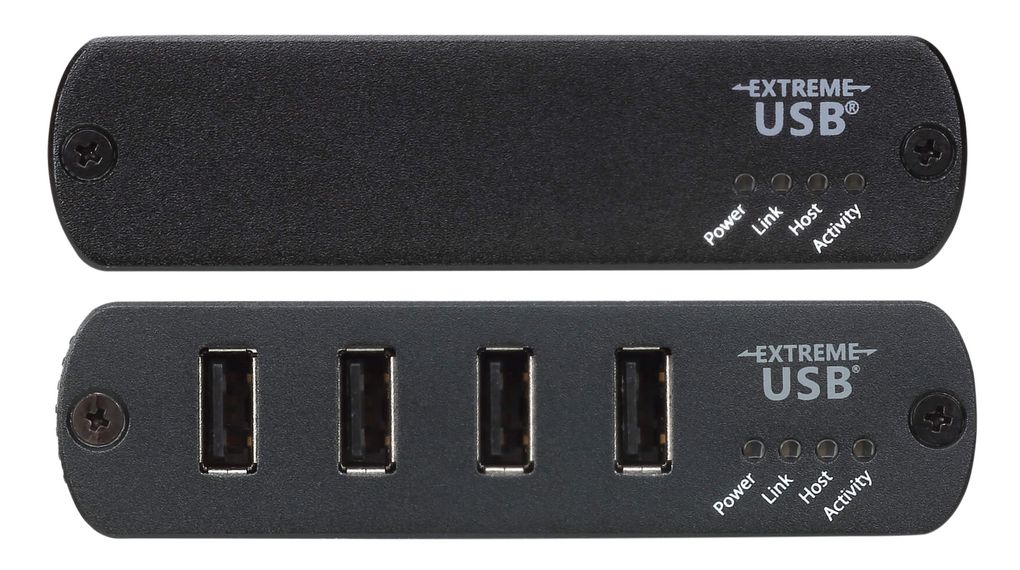 UEH4102-AT-G | Aten 4-Port USB 2.0 Extender, CAT5, 200m | Distrelec Germany