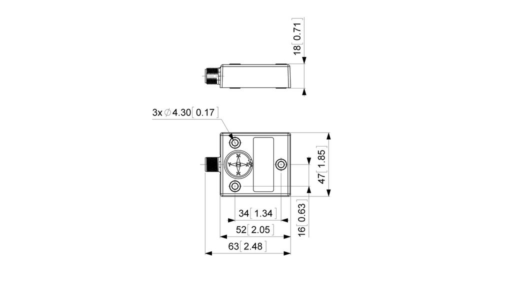 ACS-010-2-SC00-HE2-PM | Posital Inclinometer 4 ... 20 mA, ±10°, Number ...