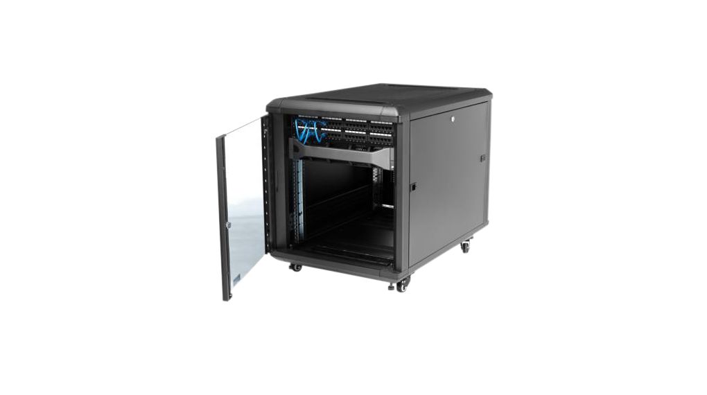 RK1236BKF | Startech 19 Server Rack Cabinet, 29 Deep, Mobile, 12U ...