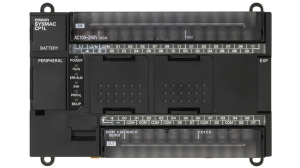CP1LM40DRA.1 | Omron Industrial Automation Programmable Logic Controller 24DI 16DO 240V 10000 ...