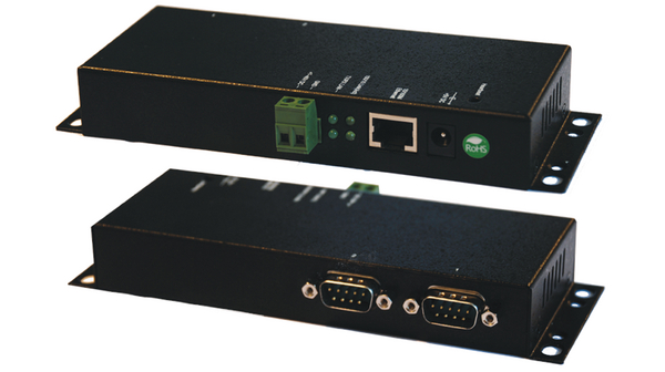 EX-6032 | Exsys Serial Device Server, 100 Mbps, Serial Ports - 2, RS232 ...