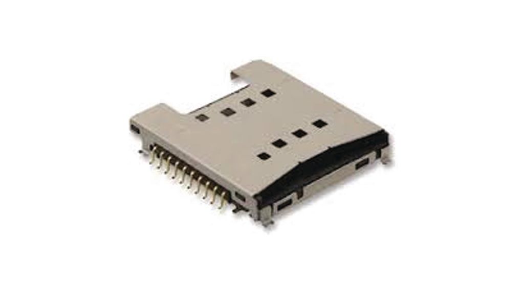 49619-1611 | Molex Memory Card Connectors 8P MICRO SD/SIM C | Elfa ...
