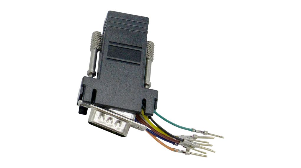 RND 205-00937 | RND D-sub-adapter, D-Sub 9-benet stik - RJ45-stikdåse ... RND 205-00937 | RND D-sub-adapter, D-Sub 9-benet stik - RJ45-stikdåse ...