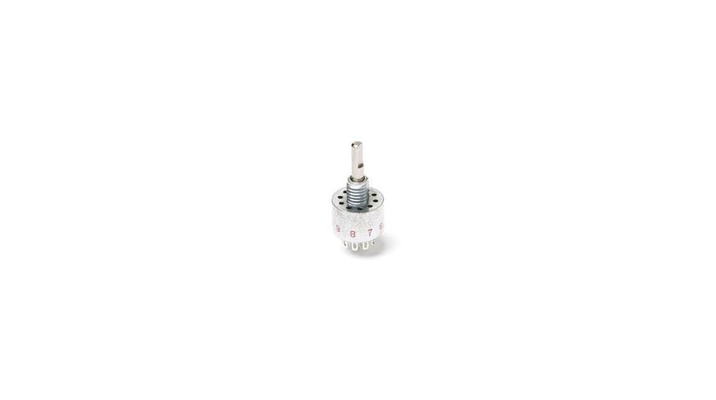 MA00L1NZQF | C&K Rotary Switch 10 Position SP10T Latched 0.25A 28VDC ...
