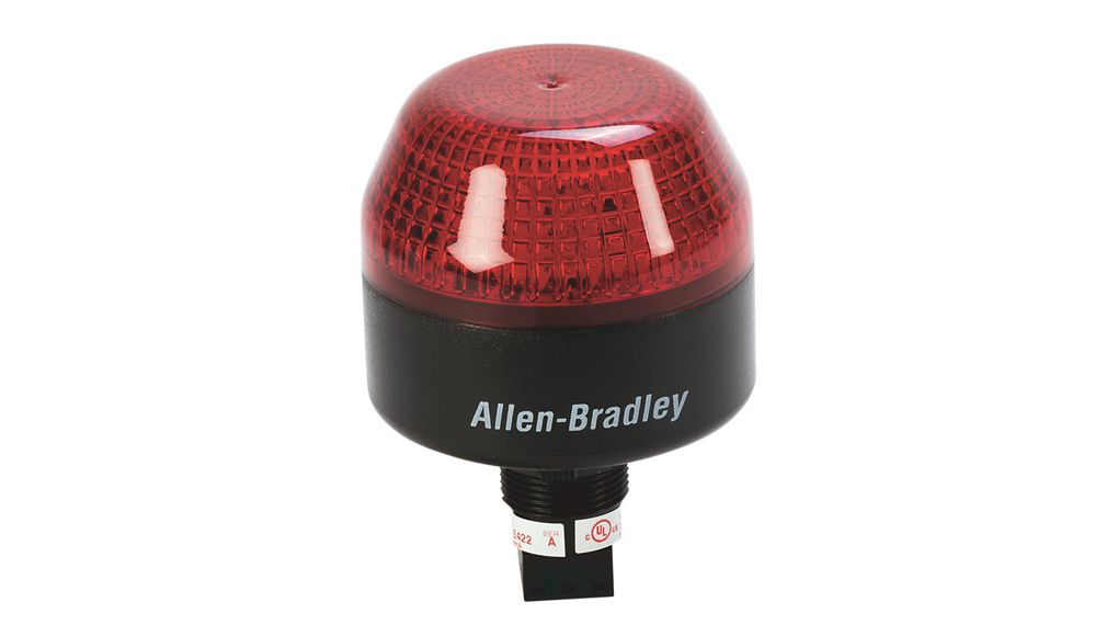 855PB-B24LE422 | Allen-Bradley Signal Beacon AC / DC 24V 54mA 65mm Red ...