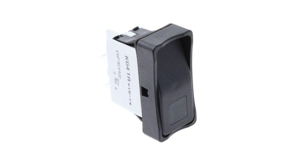 KG412A2XEA26X3 | Apem Illuminated DPST, On-Off Rocker Switch Panel ...