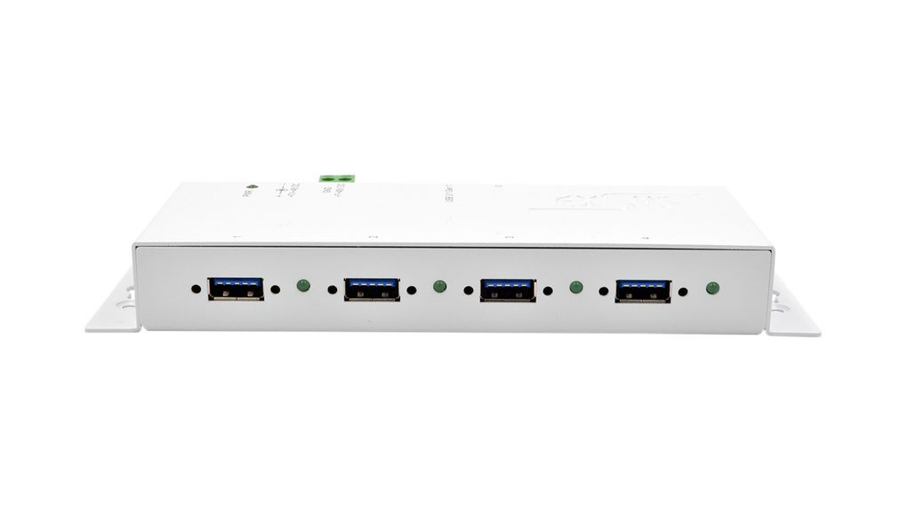 EX-1183HMVS-2W | Exsys Hub USB industriel, 4x Prise USB-A, 3.0, 5Gbps ...
