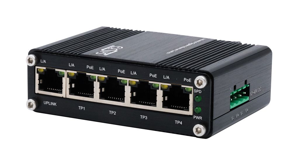 EX-62020POE | Exsys PoE Switch, Unmanaged, 1Gbps, 120W, RJ45 Ports 5 ...