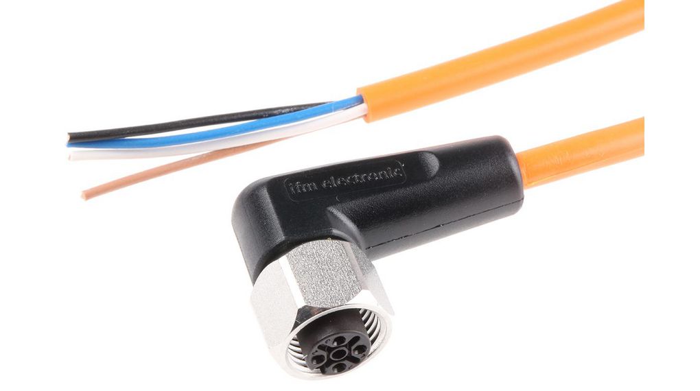 EVT007 | Ifm ifm electronic Female 4 way M12 to Unterminated Sensor ...