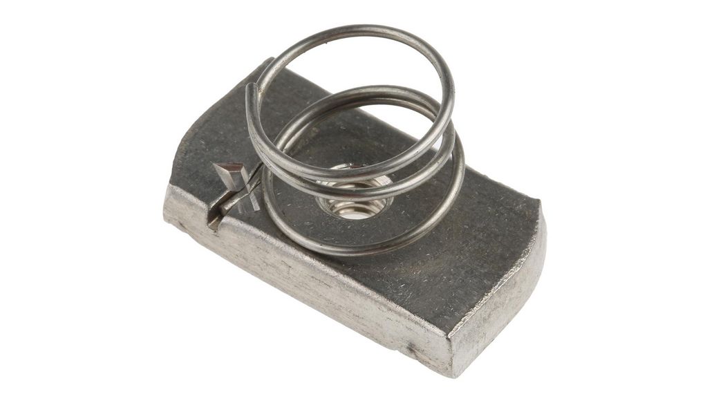 P NS06 SS | Unistrut Channel Nut, M6, Nut Base Dimensions 21 x 41mm ...