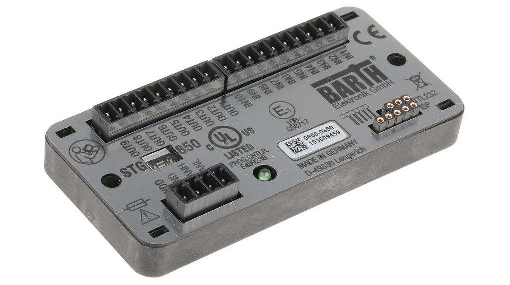 0850-0850 | BARTH lococube mini-PLC Series PLC I/O Module, Solid State ...